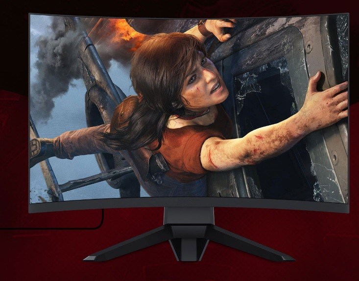 Depth 80mm AIO Gaming Desktop 2K LED Backlight Desktop Computer All In ...